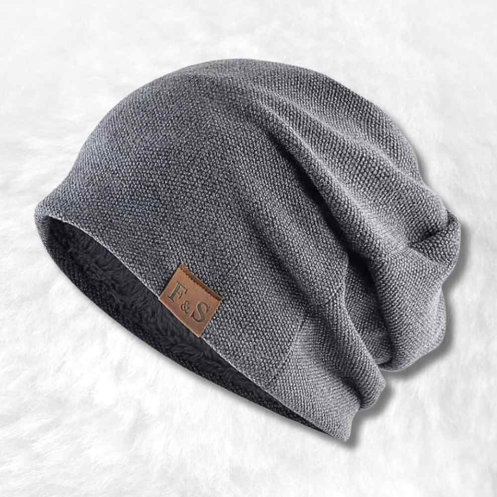 Bonnet Long Tombant Femme gris – Élégance Bohème – Le Bob